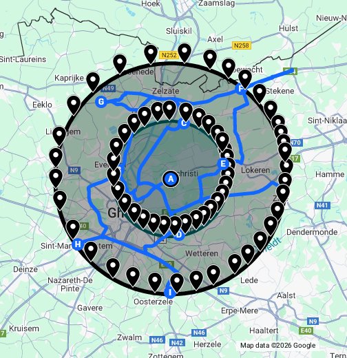 dakwerken lochristi - Google My Maps